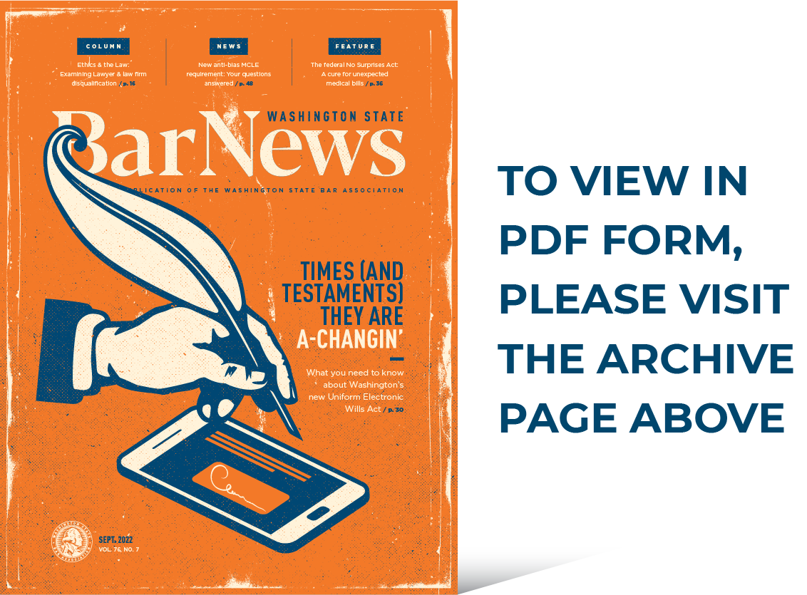 Disqualification: The 'Red Card' of Litigation Ethics - Washington ...